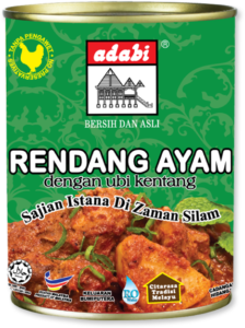 Chicken Rendang with Potatoes - Adabi