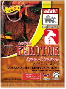 Chicken and Meat Kerutuk Powder - Adabi