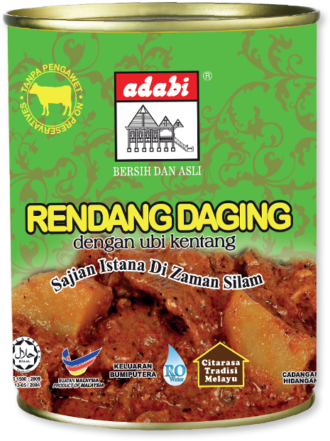 Beef Rendang with Potatoes - Adabi