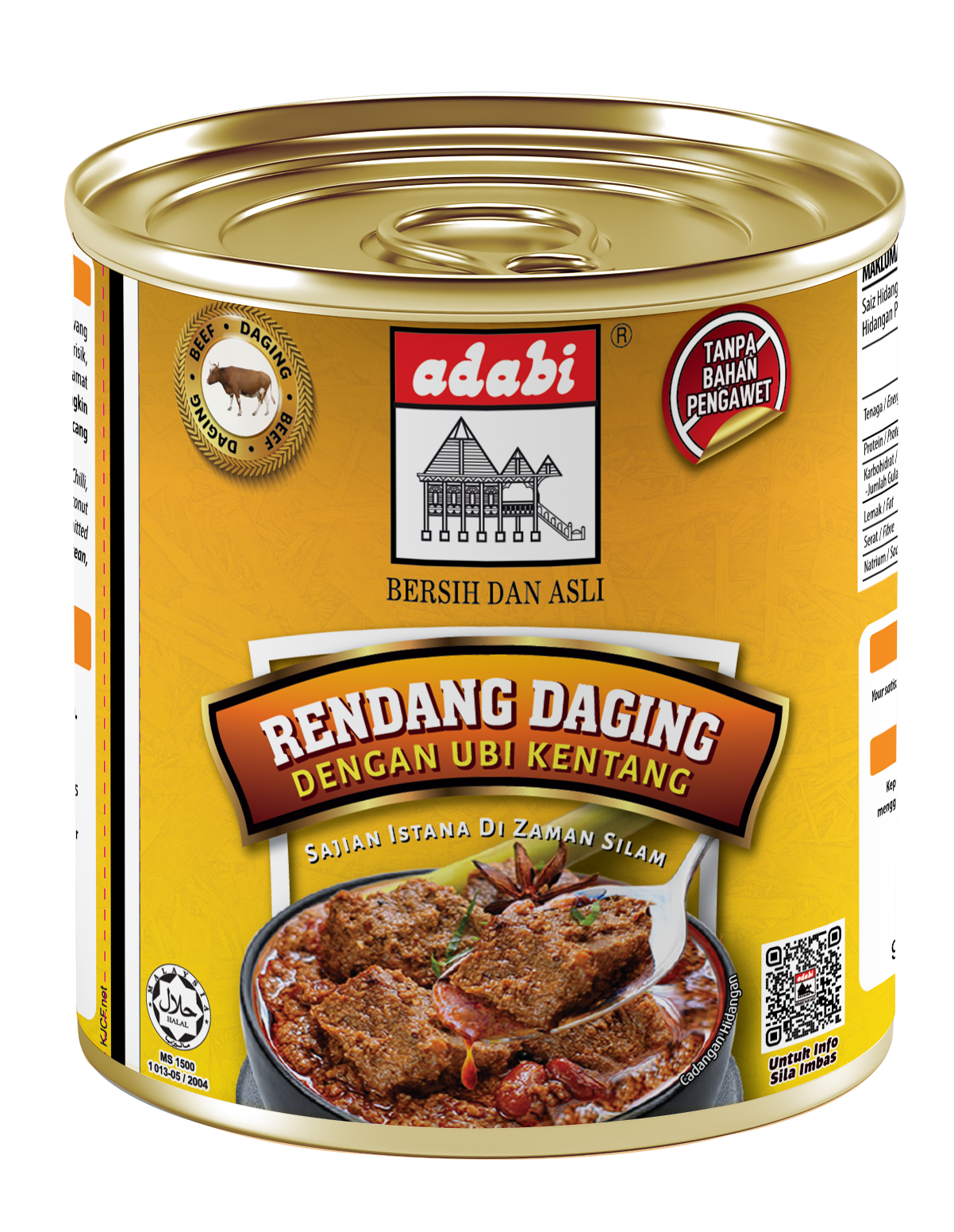 Beef Rendang with Potatoes - Adabi